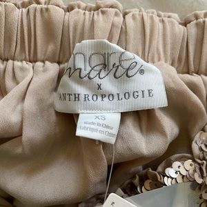 Anthropologie | Dresses | Anthro Mare Mare Gold Sequin Dress | Poshmark